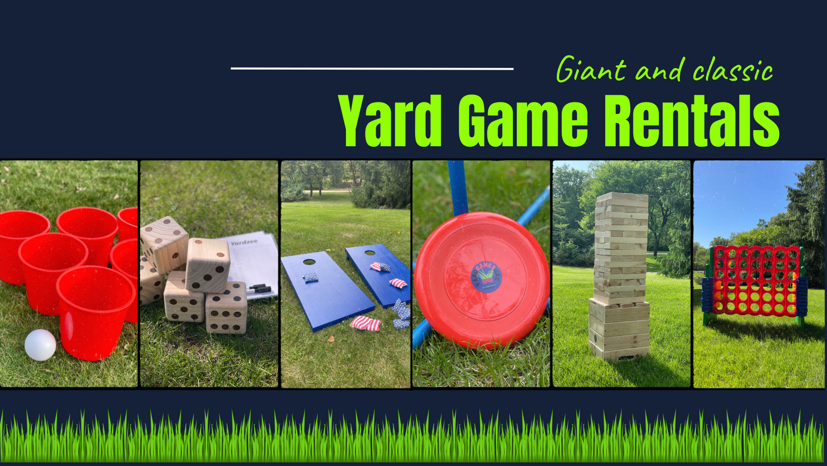 Giant Yard Game Rentals - Quiet on Set